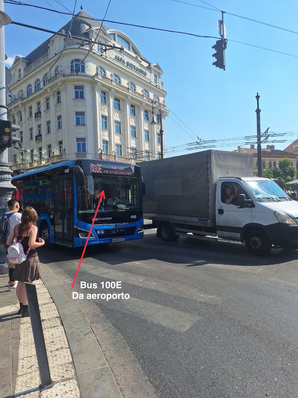 Come arrivare dall’aeroporto di Budapest al centro città con il bus ...
